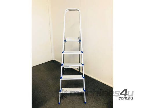 New Tools Galore Aluminium Household Platform Ladder 5-Step ...