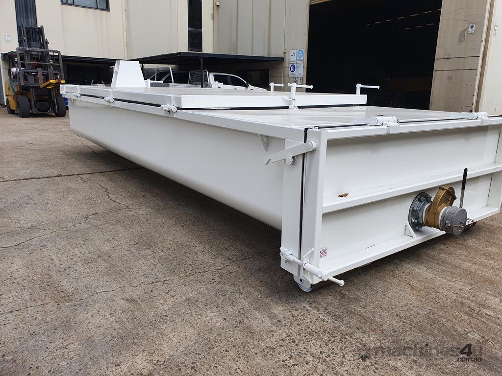 New De-watering 15m Dewatering Hooklift Bin Efficient Liquid Waste ...