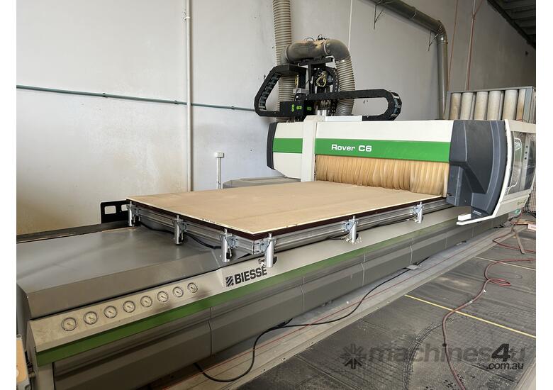Used 2006 Biesse Biesse Rover C6 CNC Mchining Centre Flatbed Nesting CNC (1109738) - Listed on ...