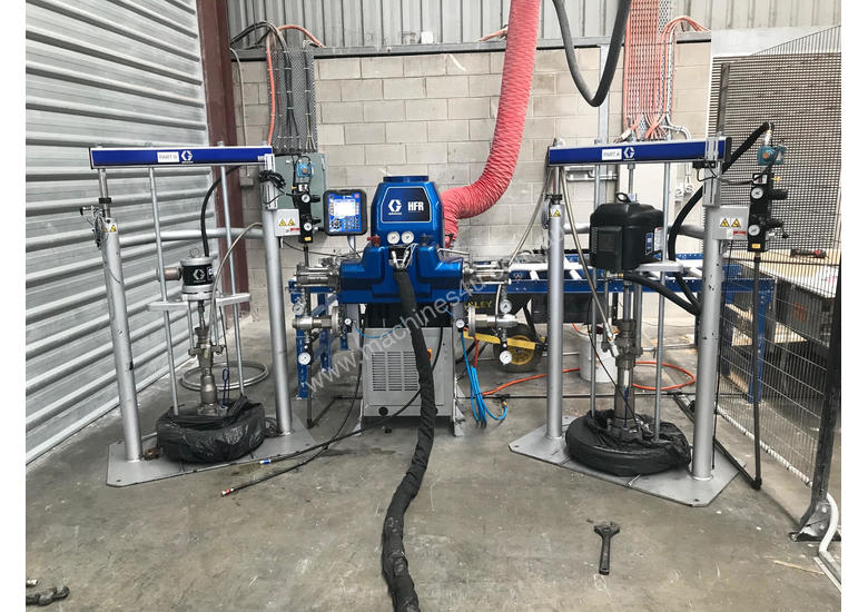 Used graco Graco HFRS77 Plural Applicator machine Polyurethane Sprayer ...