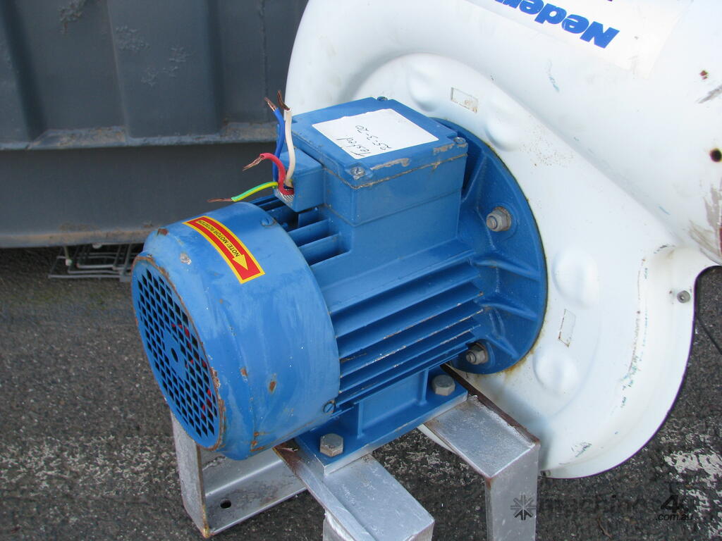 Used nederman Centrifugal Blower Fan on Stand - 0 75kW - Nederman ...