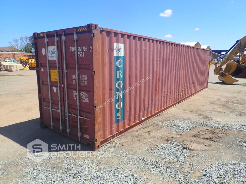 Used 1996 CRONOS 12M HIGH CUBE SEA CONTAINER Shipping Container in ...