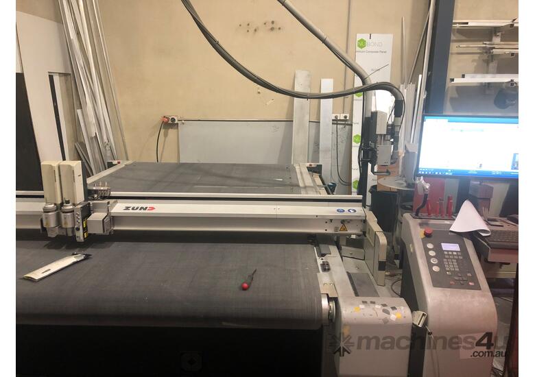 Used 2012 Zund 2500L Zund Cutting table Router Table in , - Listed on ...