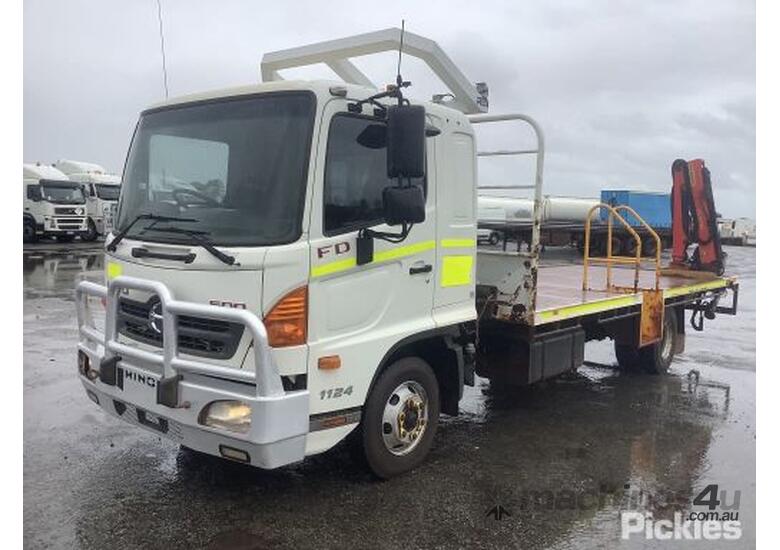 Buy Used Hino 2018 Hino FD500 1124 Tray Truck in , - Listed on Machines4u