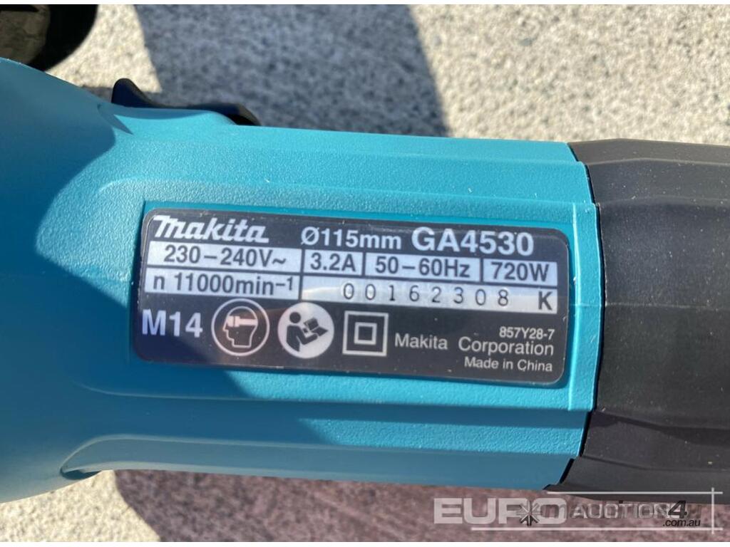 New makita Unused Makita GA4530 Angle Grinder 115mm Angle Grinder in ...