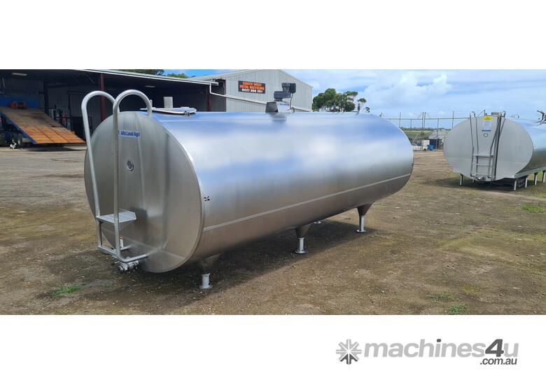 Used alfa laval 7680lt STAINLESS STEEL TANK MILK VAT Stainless Steel ...