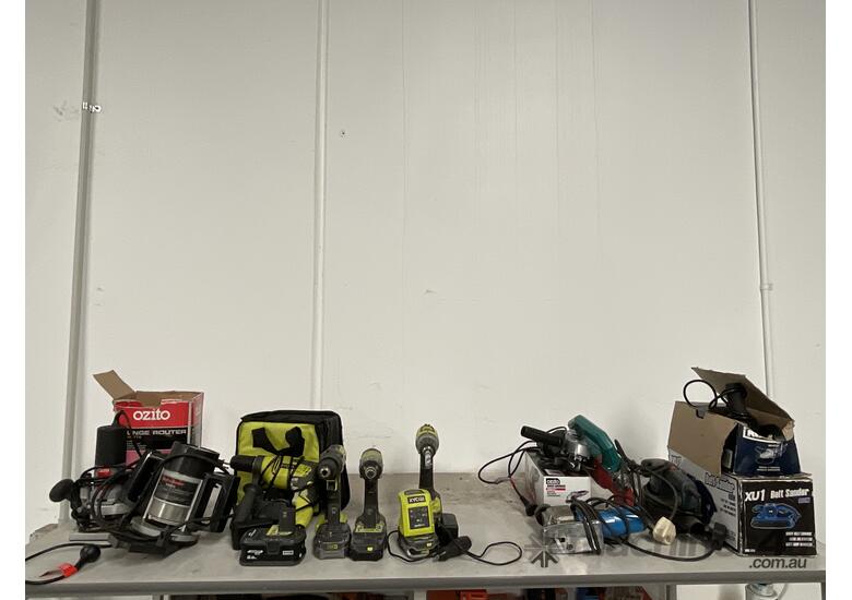 Used Assorted Power Tools Including Desk in , - Listed on Machines4u