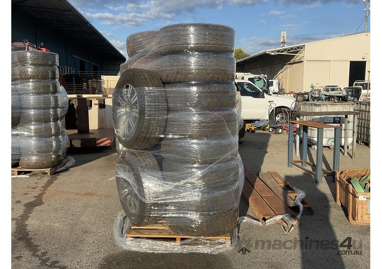 Buy Used Pallet of Assorted Rims and Tyres Truck Tyres (1100839 ...
