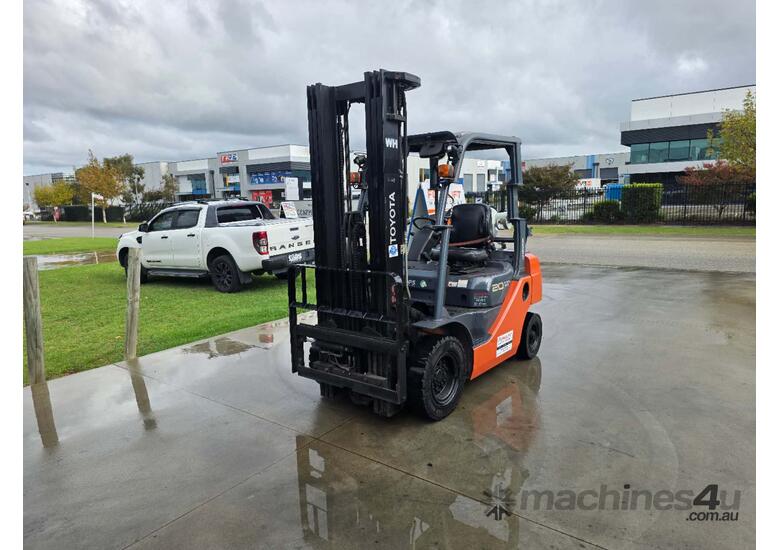 Used 2018 Toyota Toyota Forklift 2T with 5 5m Lift Height Unit AU368 ...
