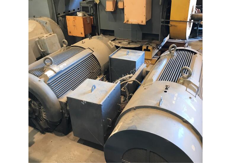 Used teco 630 kw 840 hp 4 pole 690 v AC Electric Motor Electric Motor ...
