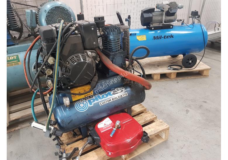Used hydrovane HYDROVANE 11KW 15hp PORTABLE ROTARY VANE AIR COMPRESSOR ...