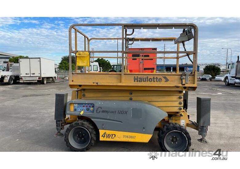Used haulotte COMPACT 12 DX Rough Terrain Scissor Lift in , - Listed on Machines4u