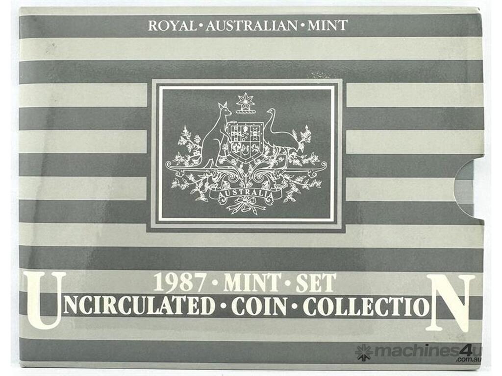 Used 1987 R.A.M. MINT SET UNCIRCULATED COIN COLLECTION 1987 R A M MINT ...