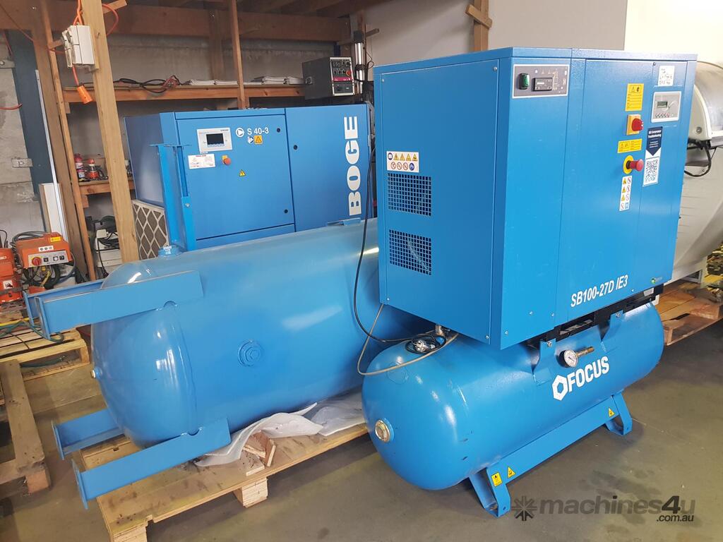 Used Focus Industrial Focus 7 5kw 3in1 2021 Italy Mark 15kw 3950 AdiComp 18 5kw Pilotair VSpd ...