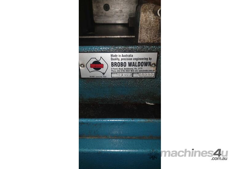 Used BROBO WALDOWN Brobo Cold Saw S350D with Stand Cold Saws in ...