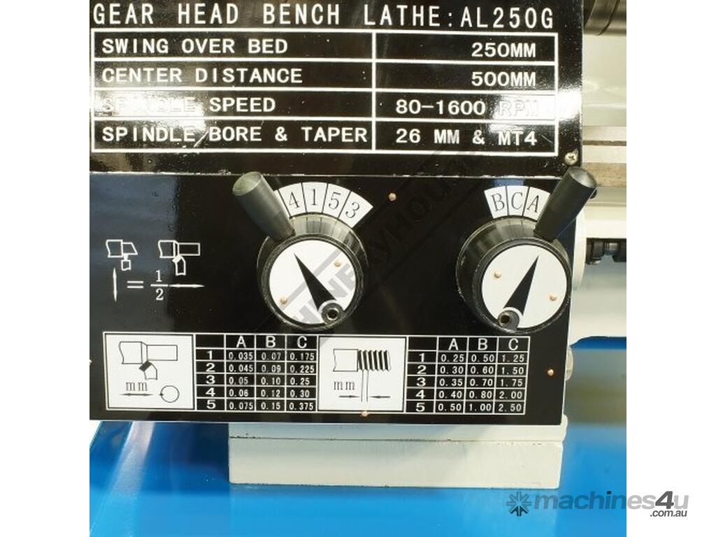 New hafco metalmaster AL-250G Bench Top Lathes in NORTHMEAD, NSW