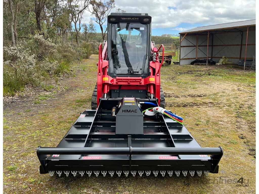 New himac Skid Steer Brush Cutter - 6ft 72 Skid Steer Slasher in ALBANY, WA