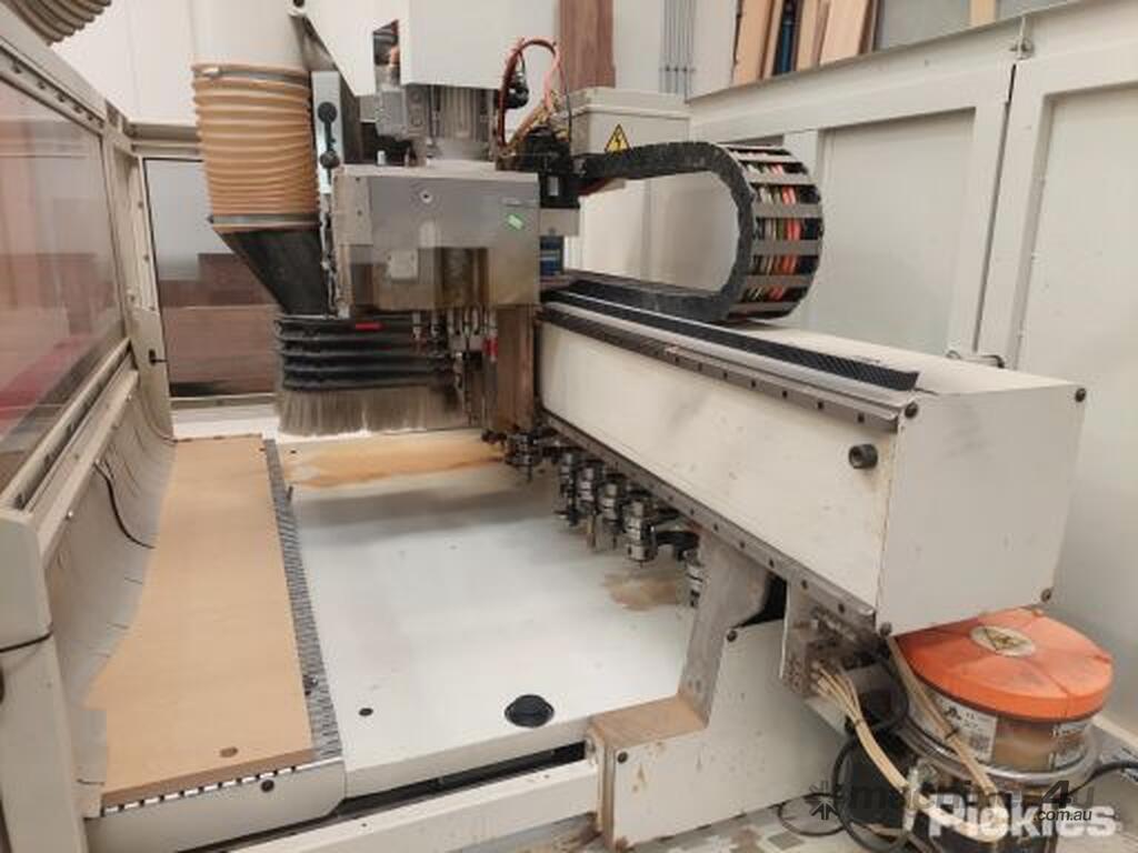 Used CNC Nesting Router SCM Pratix S-15B DOM 2016 SN AA1 018849 working area approx 3000mm x 15 ...