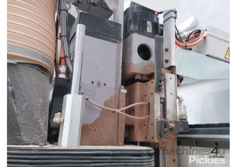 Used CNC Nesting Router SCM Pratix S-15B DOM 2016 SN AA1 018849 working ...