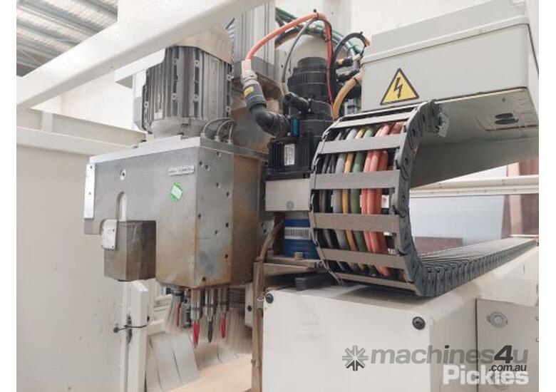 Used CNC Nesting Router SCM Pratix S-15B DOM 2016 SN AA1 018849 working ...