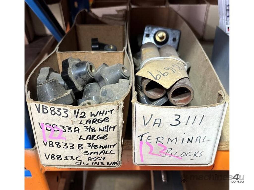 Used ASSORTED KNOBS AND TERMINAL BLOCKS ASSORTED KNOBS AND TERMINAL ...