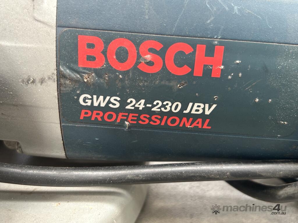 Used Bosch GWS 24-230 JBV Corded Angle Grinder in , - Listed on Machines4u