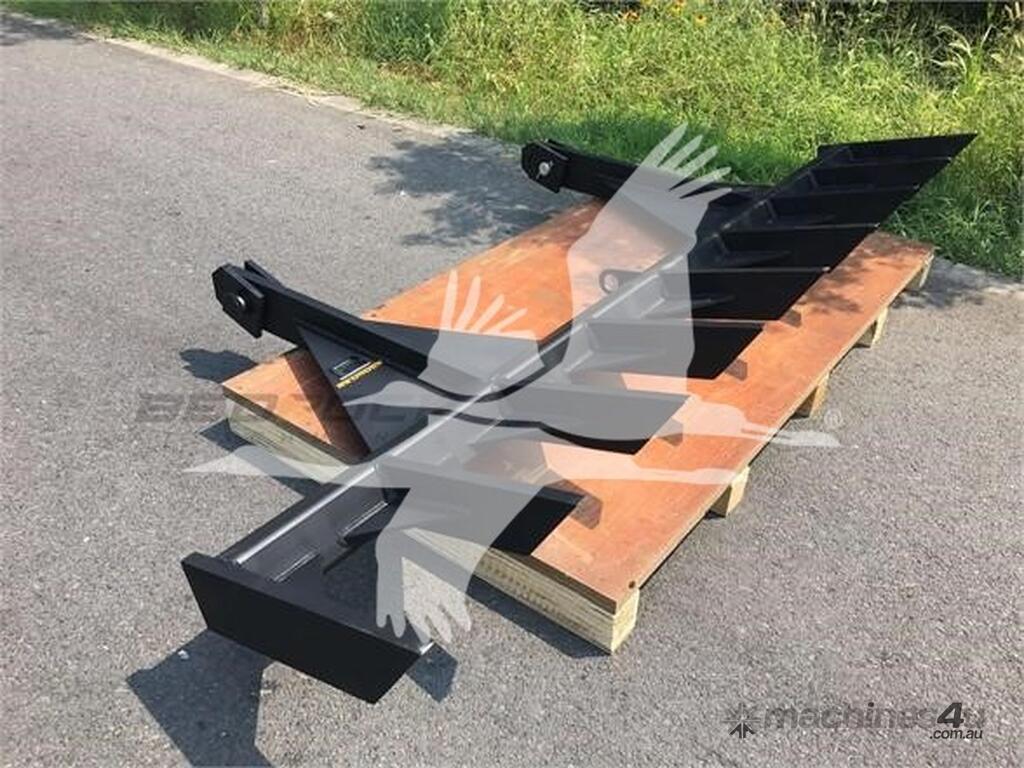 New 2024 bedrock 10FT UNIVERSAL RAKES Dozer Parts (1032040)