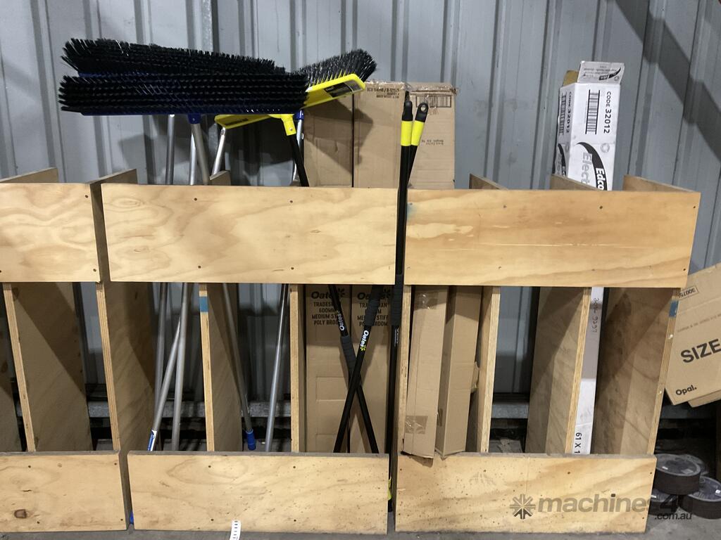 Used Assorted Broom Sticks and Broom Ends (1098540)