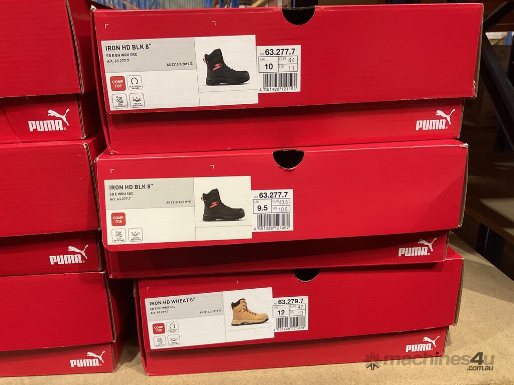 Used puma 8x Boxes Assorted Puma Boots (1098740)