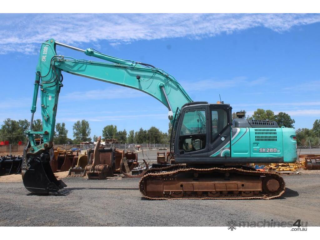 Used 2018 kobelco SK260LC-10 Excavator (1118240)