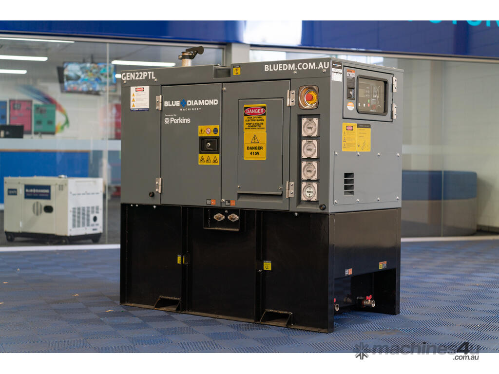 Buy New blue diamond 22 KVA Diesel Generator Long Range PERKINS Engine ...