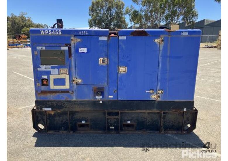 Buy Used 01 2009 Nugen WPS45S Generator 16525 Hours Showing 4 Cylinder ...