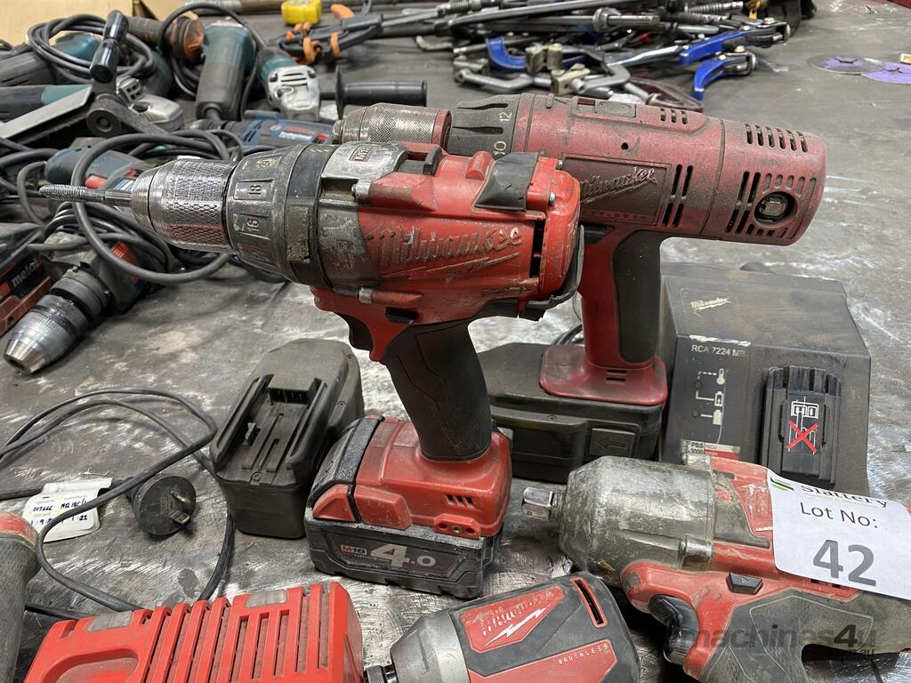New milwaukee Assorted Milwaukee Cordless Power Tools Power Tools in ...