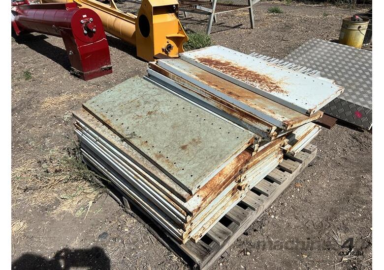 Used STEEL SHELVING Steel Workshop Shelving Racking/Shelving/Storage in ...