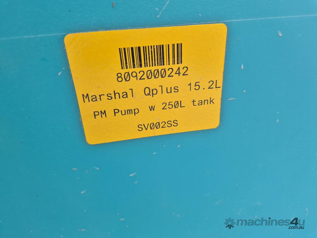 Used Spot sprayer Marshal Qplus 15 2L PM Pump with 250L tank Sprayers ...