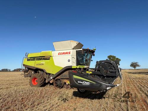 Used 2017 claas Claas Lexion 770TT Combine Harvester Combine Harvester ...