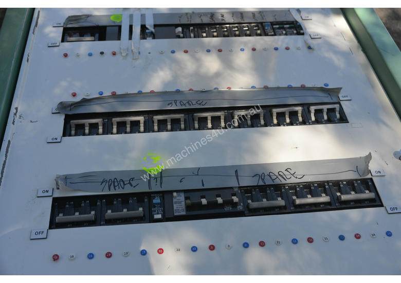 Used heinemann Switch Distribution Board 72 Pole 200A Distribution ...