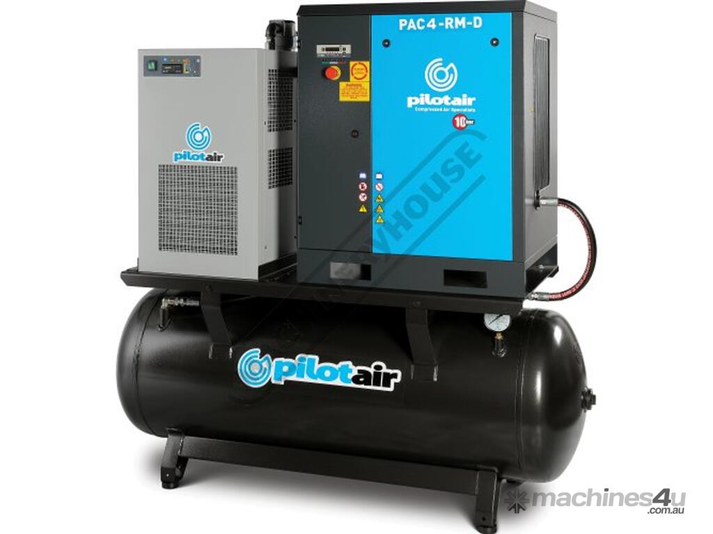 New pilotair PAC4-RM-D Rotary Screw Pilot Air Compressor Integrated Air ...