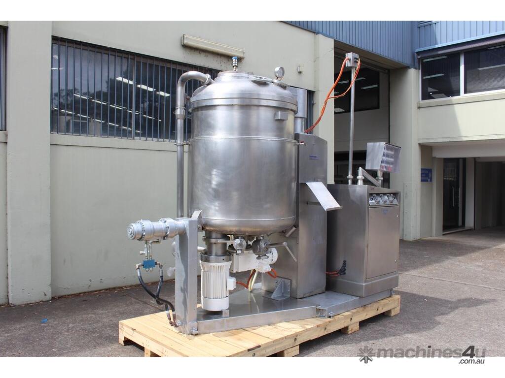 used FRYMA Processing Vessel Mixing Tanks in CONDELL PARK, NSW