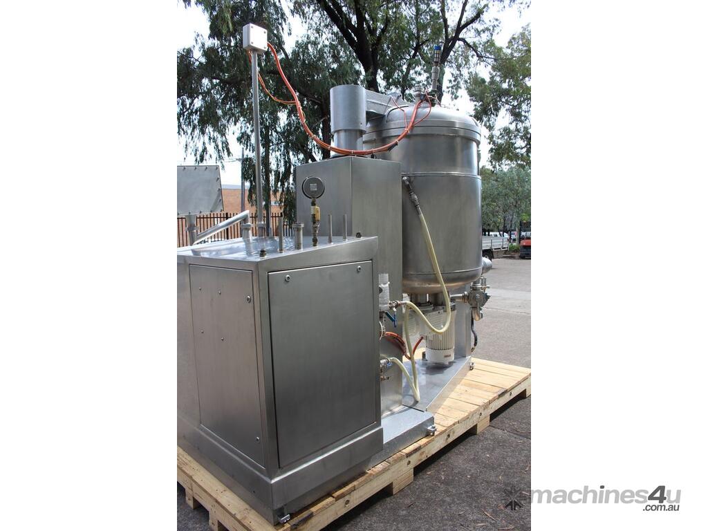 used FRYMA Processing Vessel Mixing Tanks in CONDELL PARK, NSW