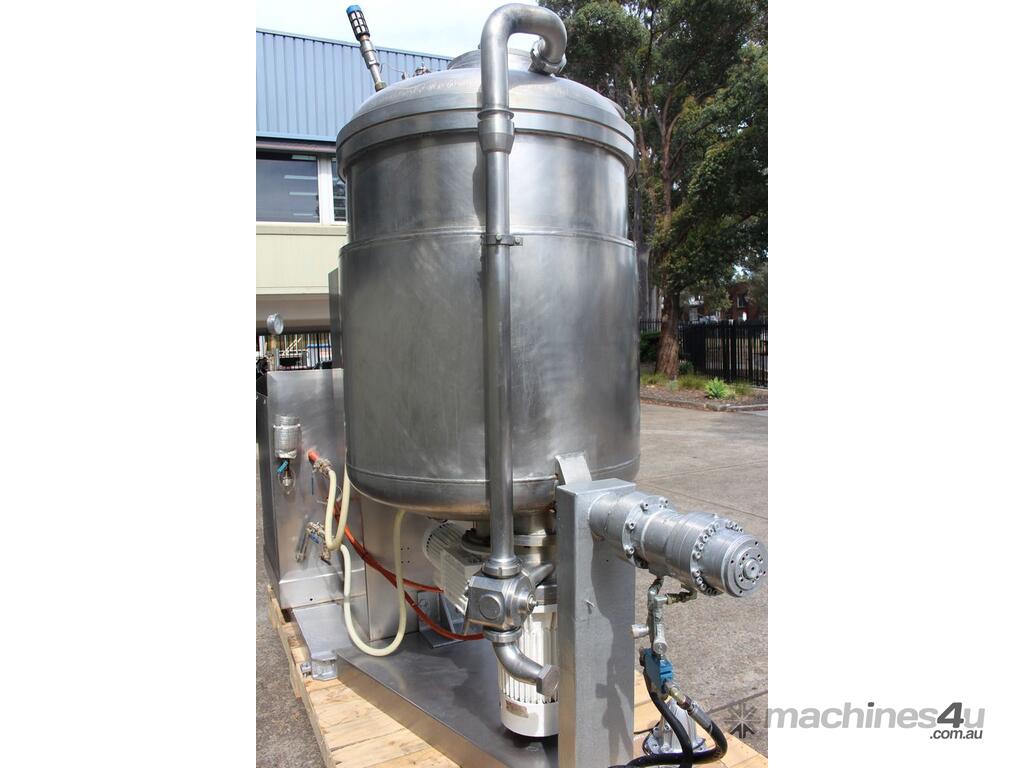 used FRYMA Processing Vessel Mixing Tanks in CONDELL PARK, NSW