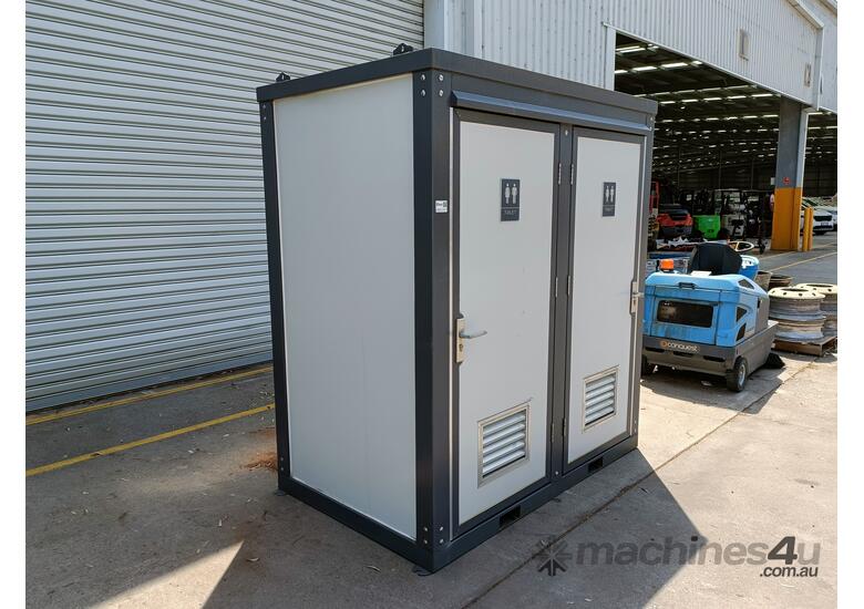 Used Portable Double Toilet Bathroom Block Portable Toilets in ...