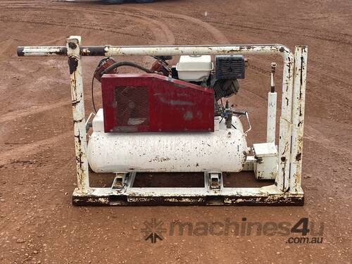 Used Compressor Dual Tank on Skid Air Compressor (1087942) - Listed on ...