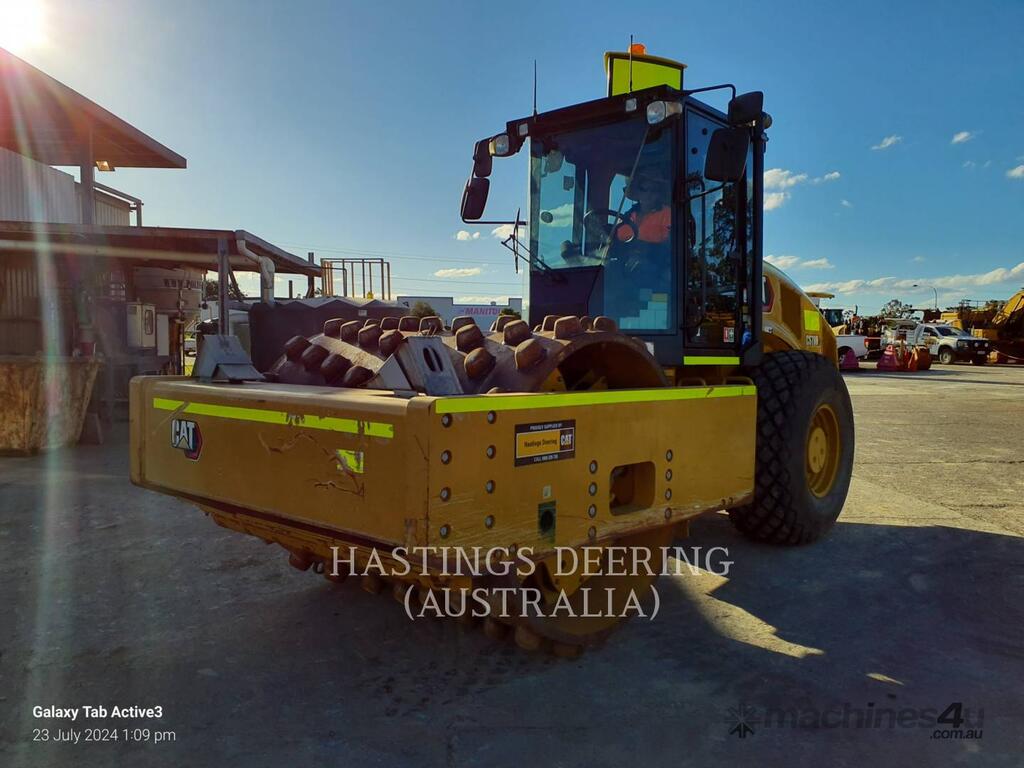 Used 2022 CAT CAT CS78BLRC Vibratory Single Drum Smooth Single Drum ...