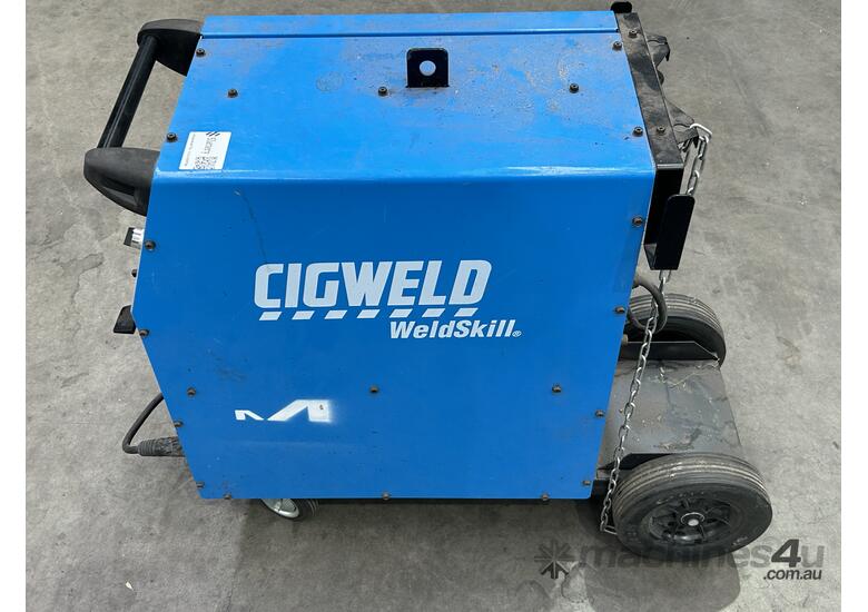 Used Cigweld Weldskill 350 Mig Welder Cigweld Weldskill 4R Wirefeeder ...