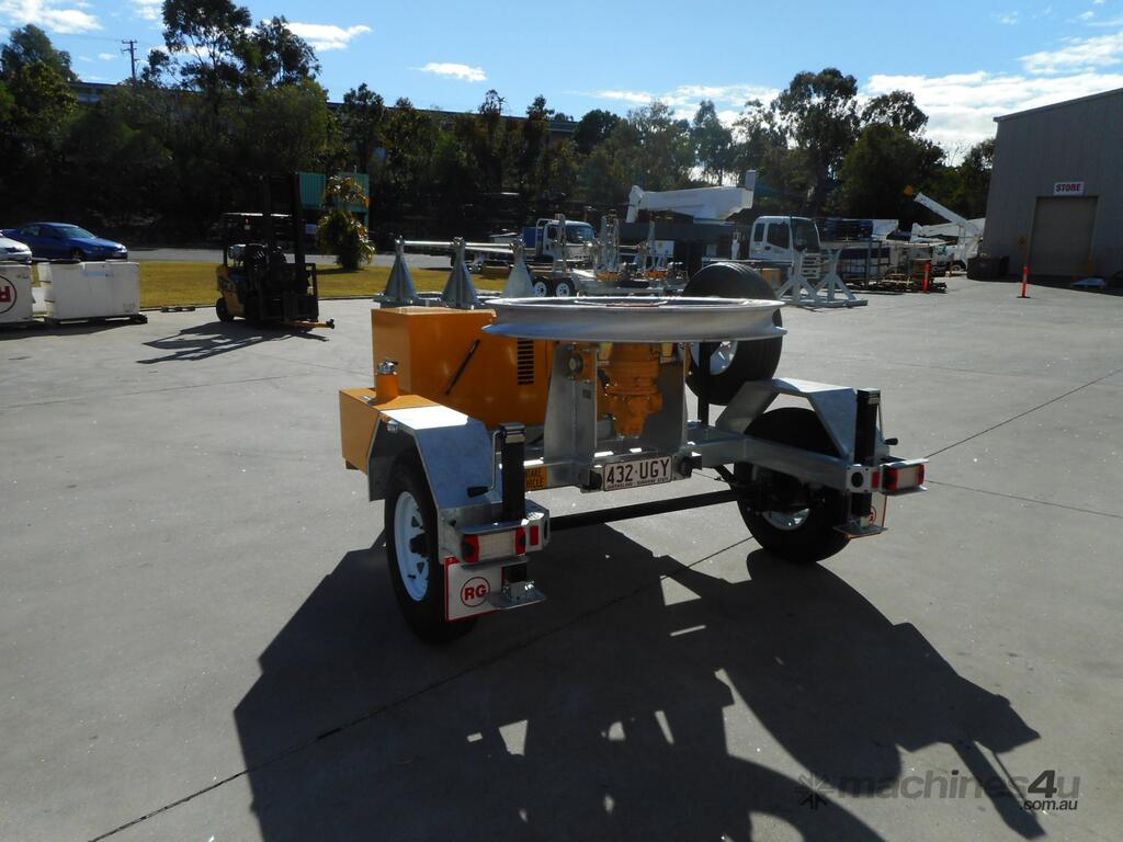 New redmond gary 5KN FIBRE OPTIC WINCH TRAILER Hydraulic Winch (276642)