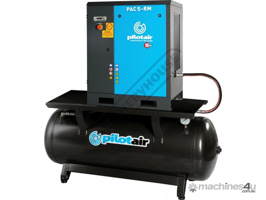 New pilotair PAC5-RM Rotary Screw Pilot Air Compressor Italian Designed ...
