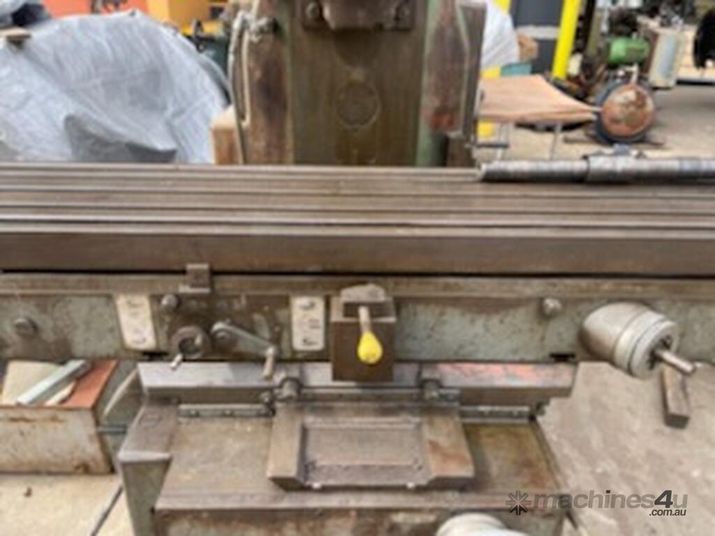 Used pacific Pacific No 3 Universal Milling Machine High Capacity ...