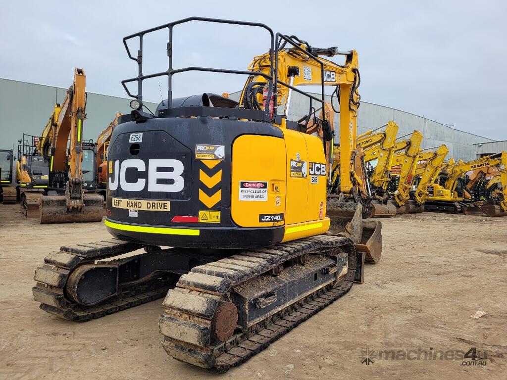 Used 2018 jcb JZ140LC Excavator in RAVENHALL, VIC