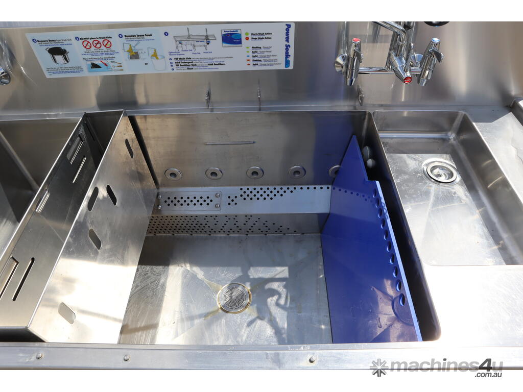 Used Power Soak 2021 Continuous Motion Pot Pan Utensil Washer Commercial Sink - Power Soak ...